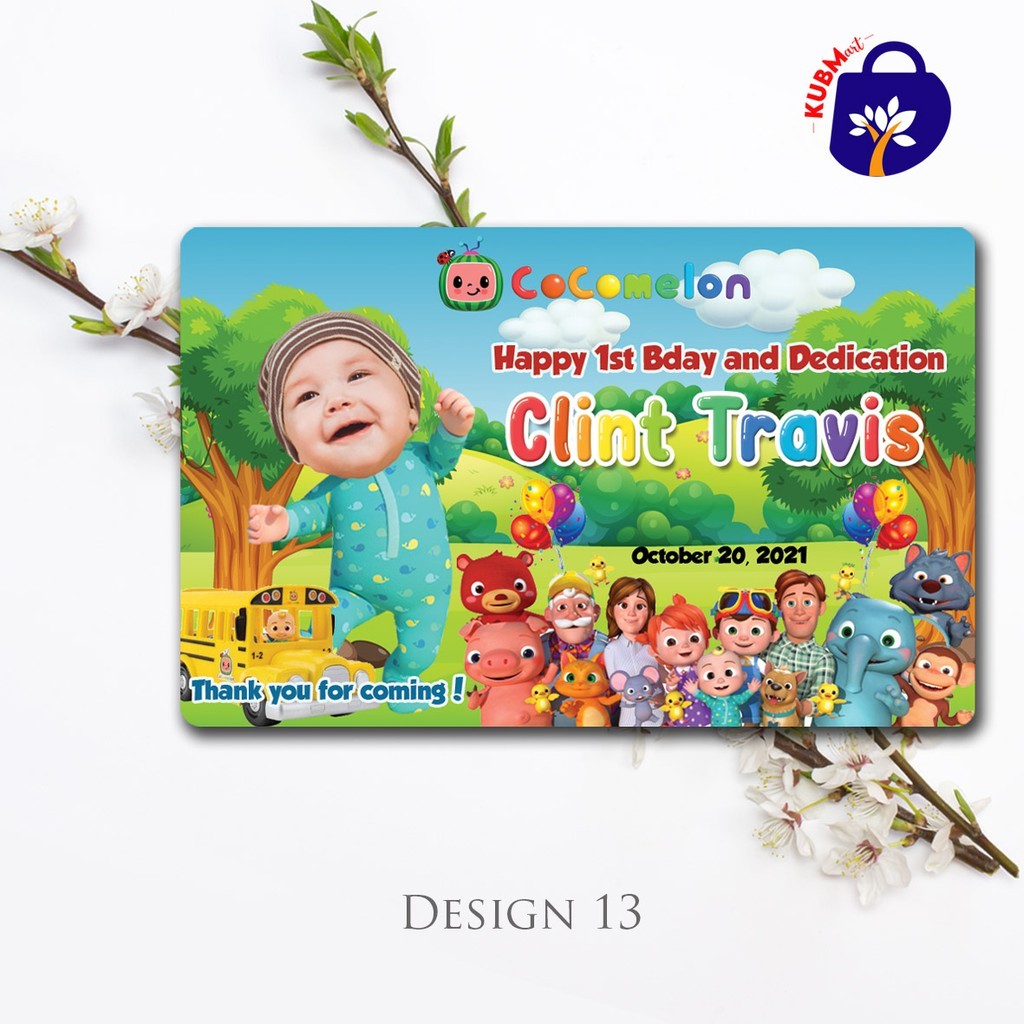 Customized Cocomelon Souvenir | Giveaway | Ref Magnet | for Birthday ...