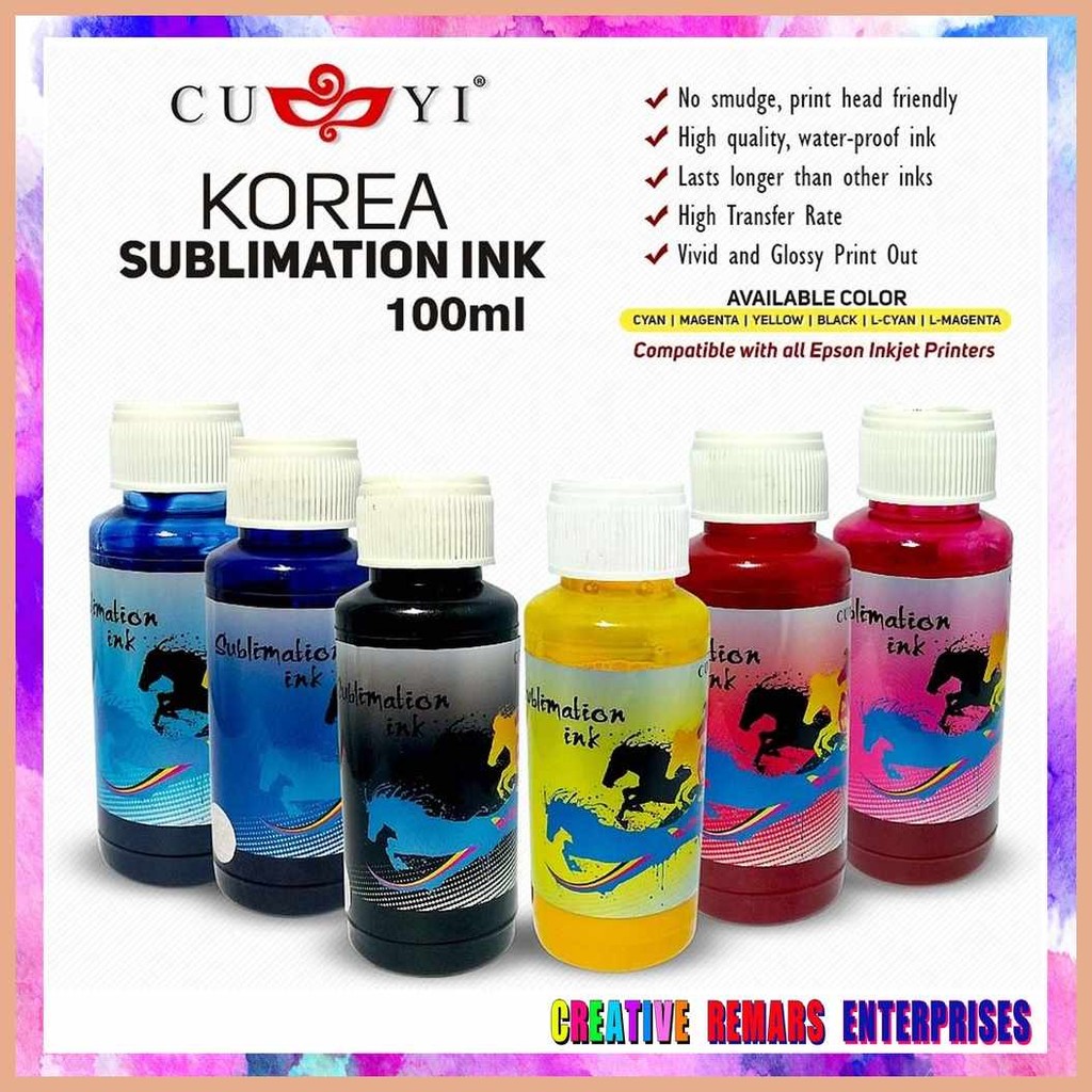 CUYI}EL%Korean_m{SublimationoInk-Ty100ml-YFfor-CXEpson-XTModified-yZ ...