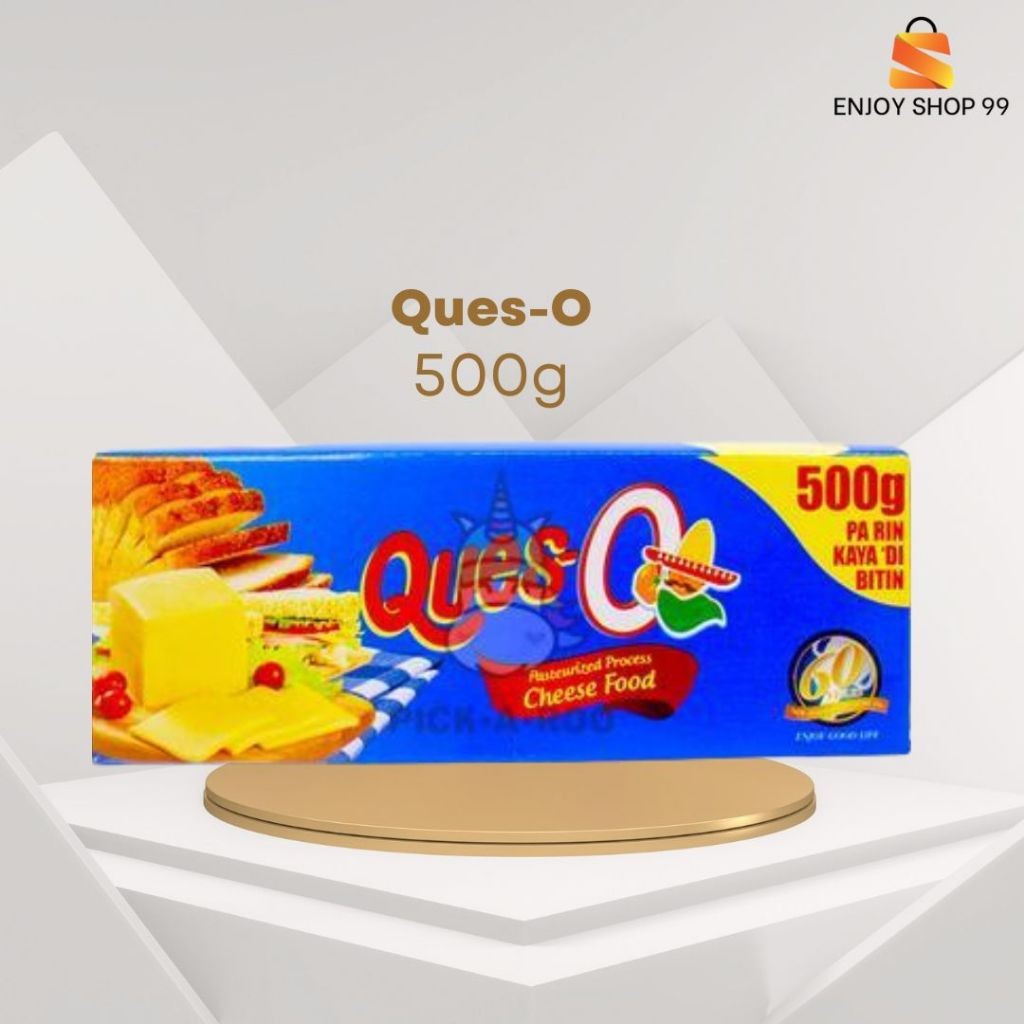 Ques-O Cheese Pasteurized Process Cheese Food (500g) Can be use in ...