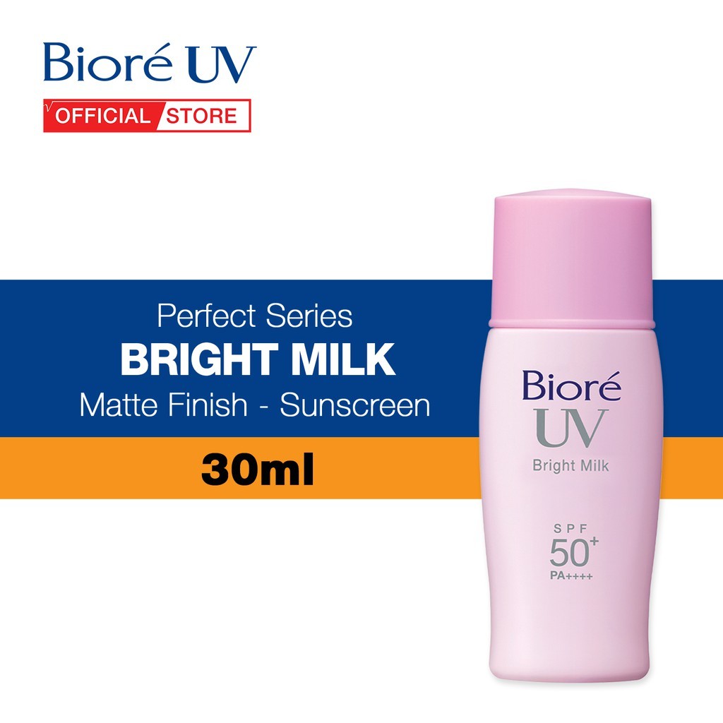 Biore UV Protection Perfect Bright Face Milk | Shopee Philippines
