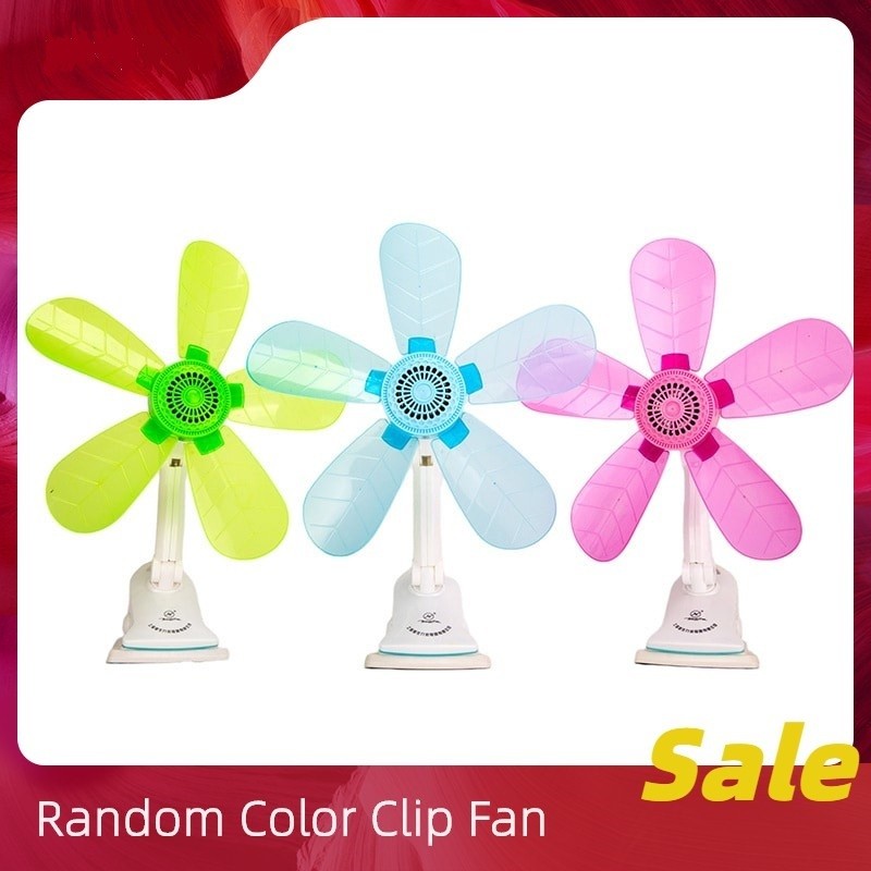 Portable Clip Electric Fan 5 blade Table Fan Mini Clip Fan | Shopee ...