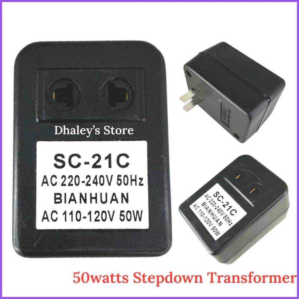 Stepdown[pA+Transformer'I50watts,tM[220V,JU[to,HF[110-120V,DC[Travel,rC ...