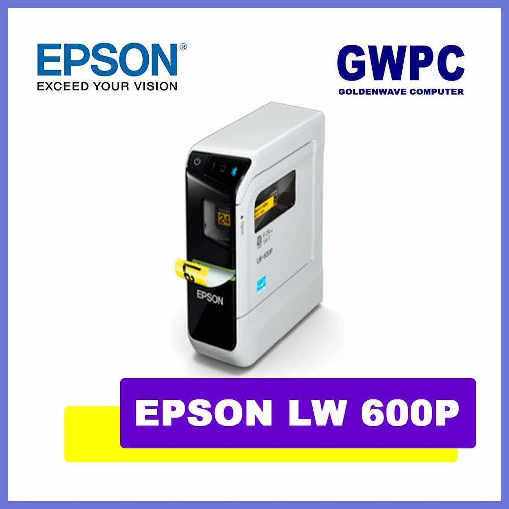 Epson+IP'LabelWorks{h}LW-600P$m^Bluetooth/s^PC-Connectable/Y^Label/Ke ...