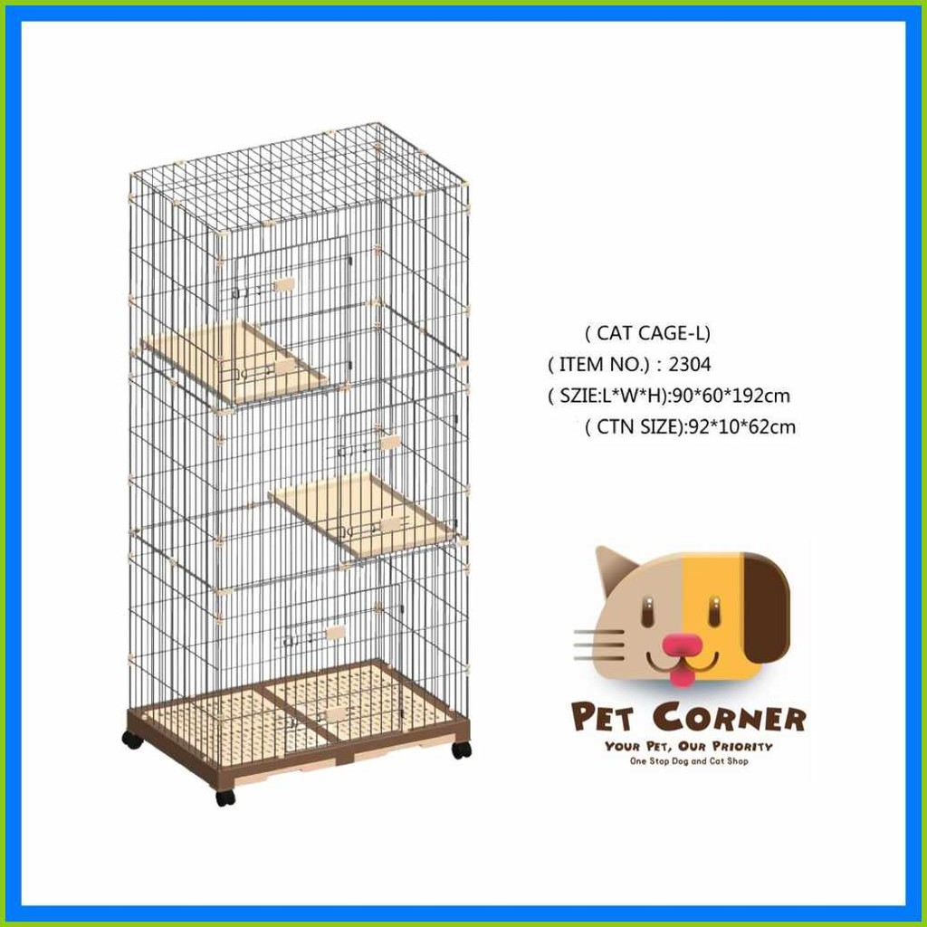 PAWSMART-Mf{CAT.iJ)CAGE>d}2304>r}HIGH>a}>H}HEAVY>t}DUTY | Shopee ...