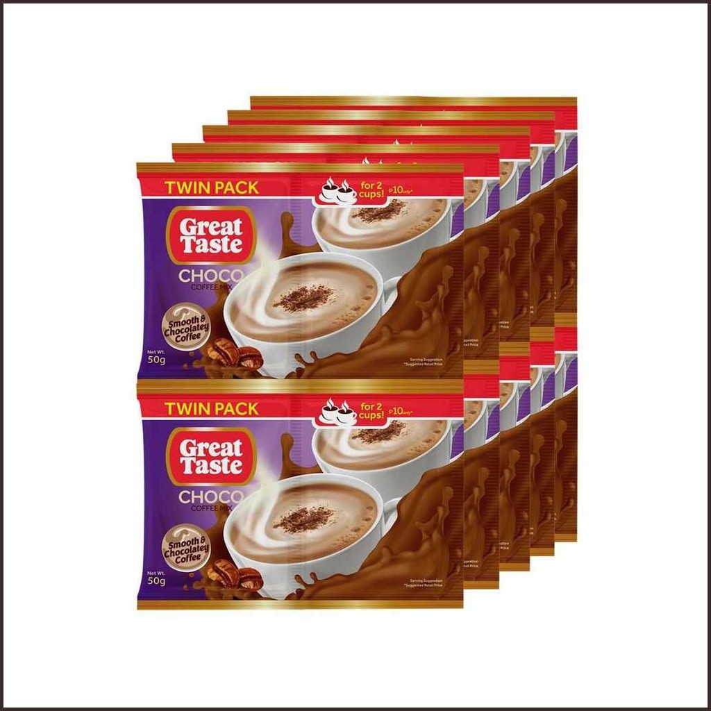 Great]a>Taste)TY>Choco)RI>Twin)Ce>Pack)Jf>50g)Lo>Pack)eu>of)z>10 ...