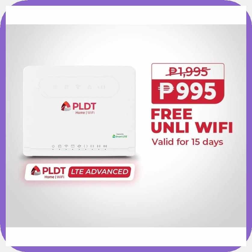 PLDT Smart Bro Home WiFi | Shopee Philippines