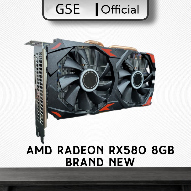 COD 100% New Graphics Card AMD Radeon RX 580 RX580 8GB GDDR5 256Bit ...