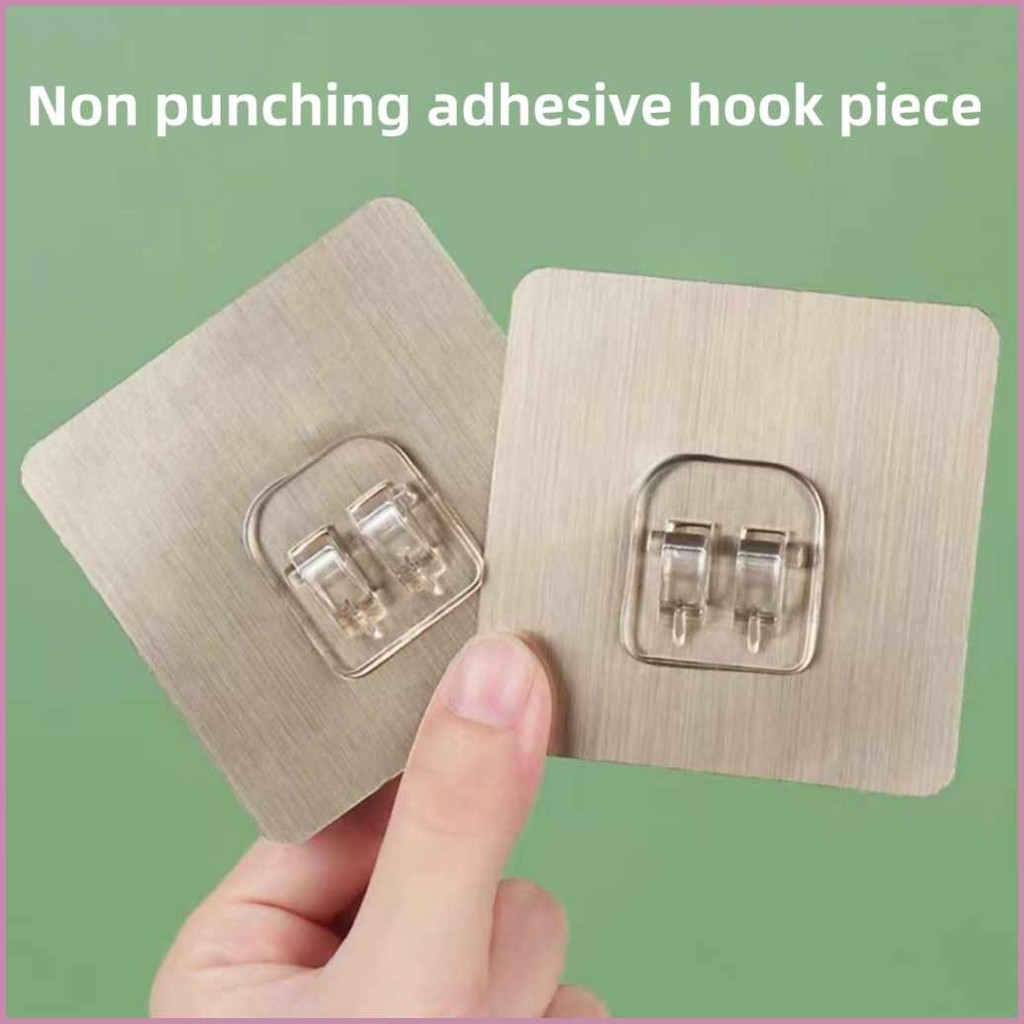 2PCS^x$Strongoi~adhesive/fI$snap^ju$hook^Au$patch^Zv$Wall^Tv$mounted^ms ...