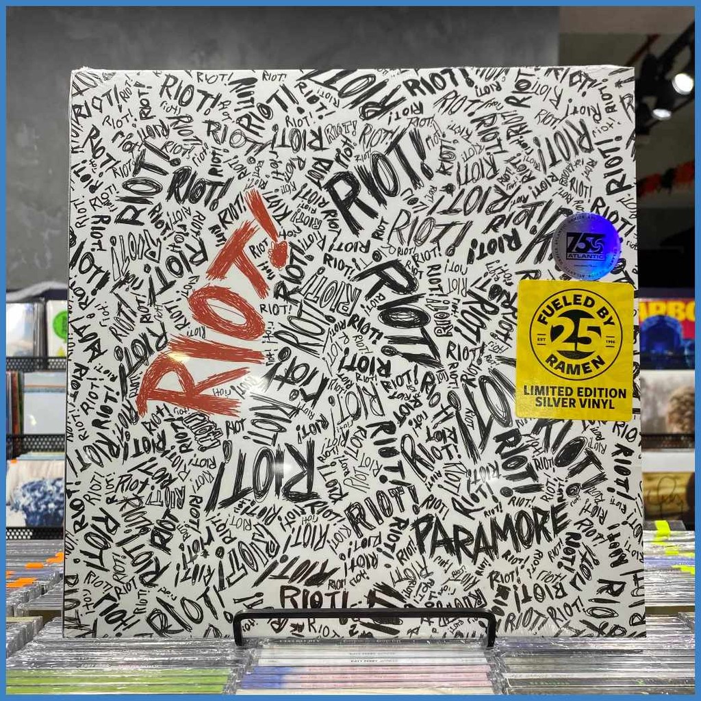 PARAMORE Riot Vinyl (Silver, 1LP) | Shopee Philippines