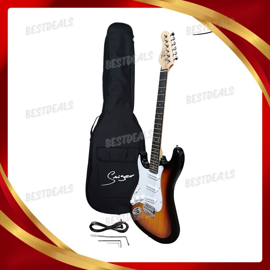 Smiger L-G1-3TS-LH Left Handed Electric Guitar | Shopee Philippines