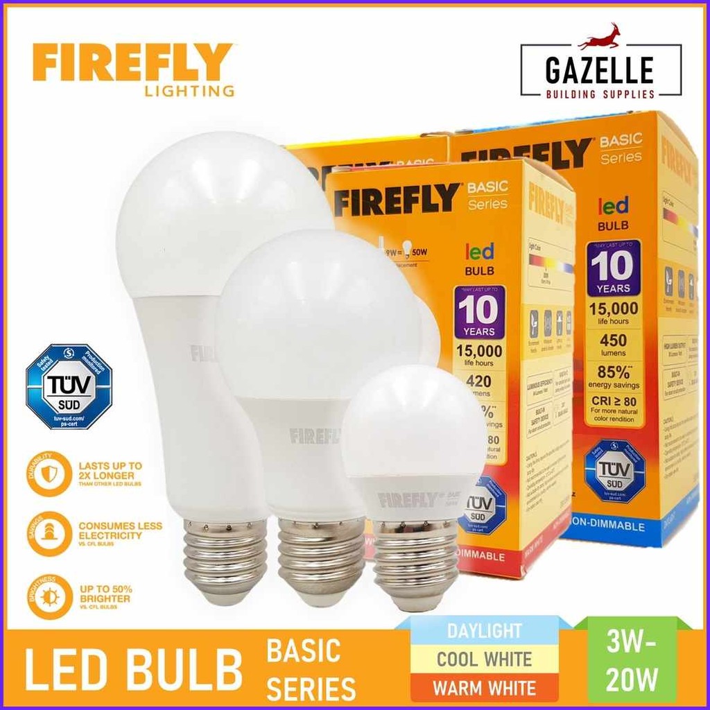 Firefly~c^BasicPb*Series^Py/LED$Jh/A$Ou/Light%dE:Bulb%mL:-%VE:3 - 20 ...
