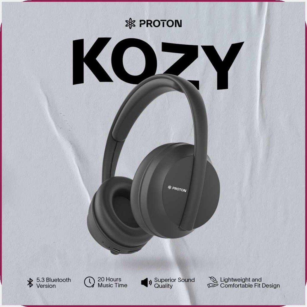 Proton Kozy BT Wireless Headphone | Shopee Philippines