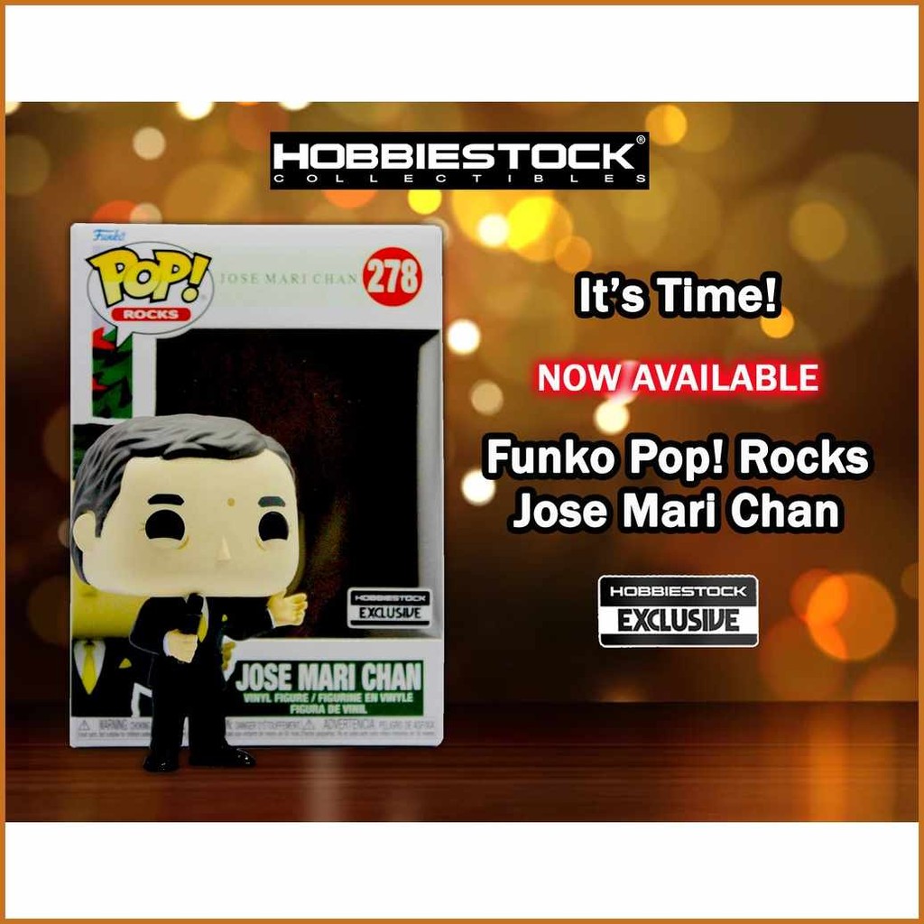 Funko Pop! Rocks: Jose Mari Chan - Philippines Exclusive (Hobbiestock ...
