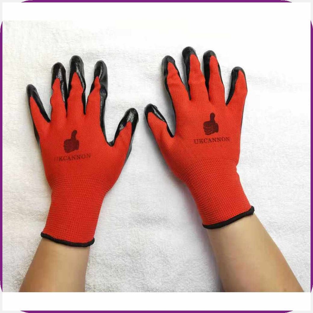 COD -CANNON - CONSTRUCTION GLOVES ( 12 PAIRS IN ONE PACK ) | Shopee ...