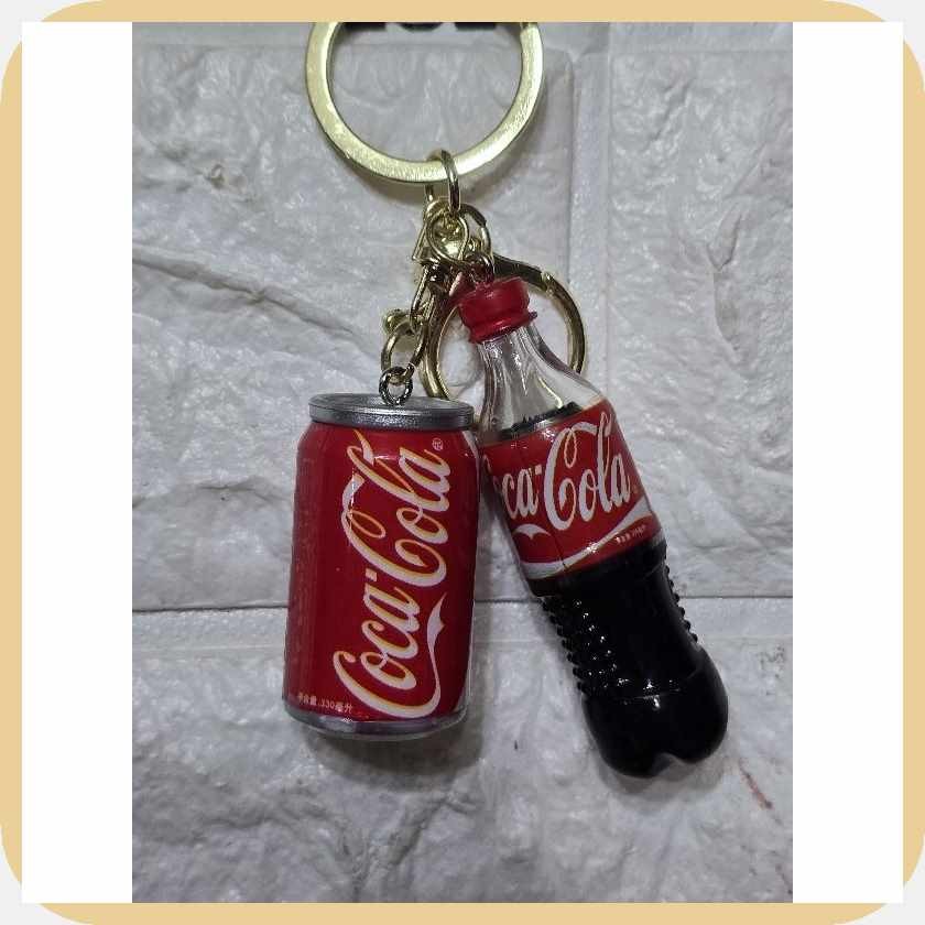 COCA COLA (COKE) / PEPSI / SPRITE / FANTA 3D KEY CHAIN - BOTTLE / CAN ...