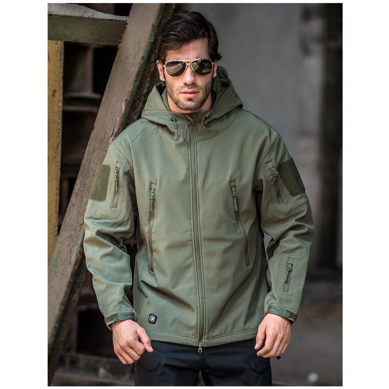 Men's Jacket Military Waterproof Suit Outdoor Fishing Hiking Camping ...