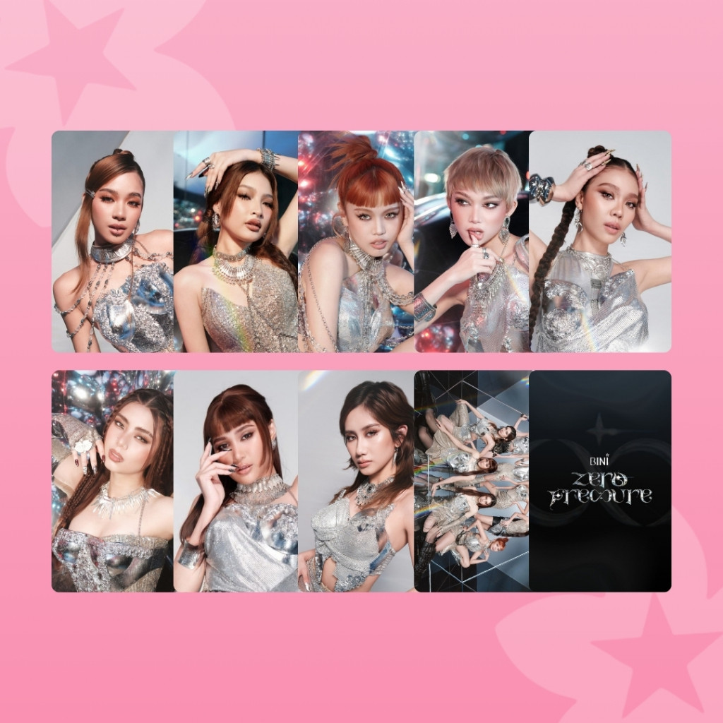 [Made-to-Order] 9pcs. BINI Concept Unofficial Photocard Set Blink Twice ...