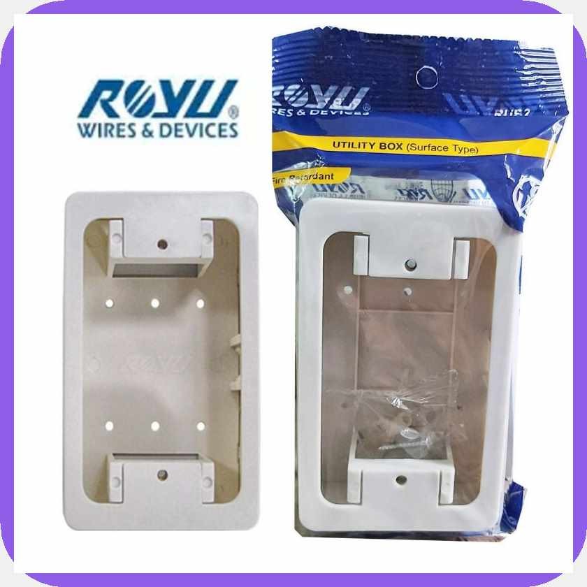 ROYU UTILITY BOX SURFACE TYPE SOLD PER PC | Shopee Philippines