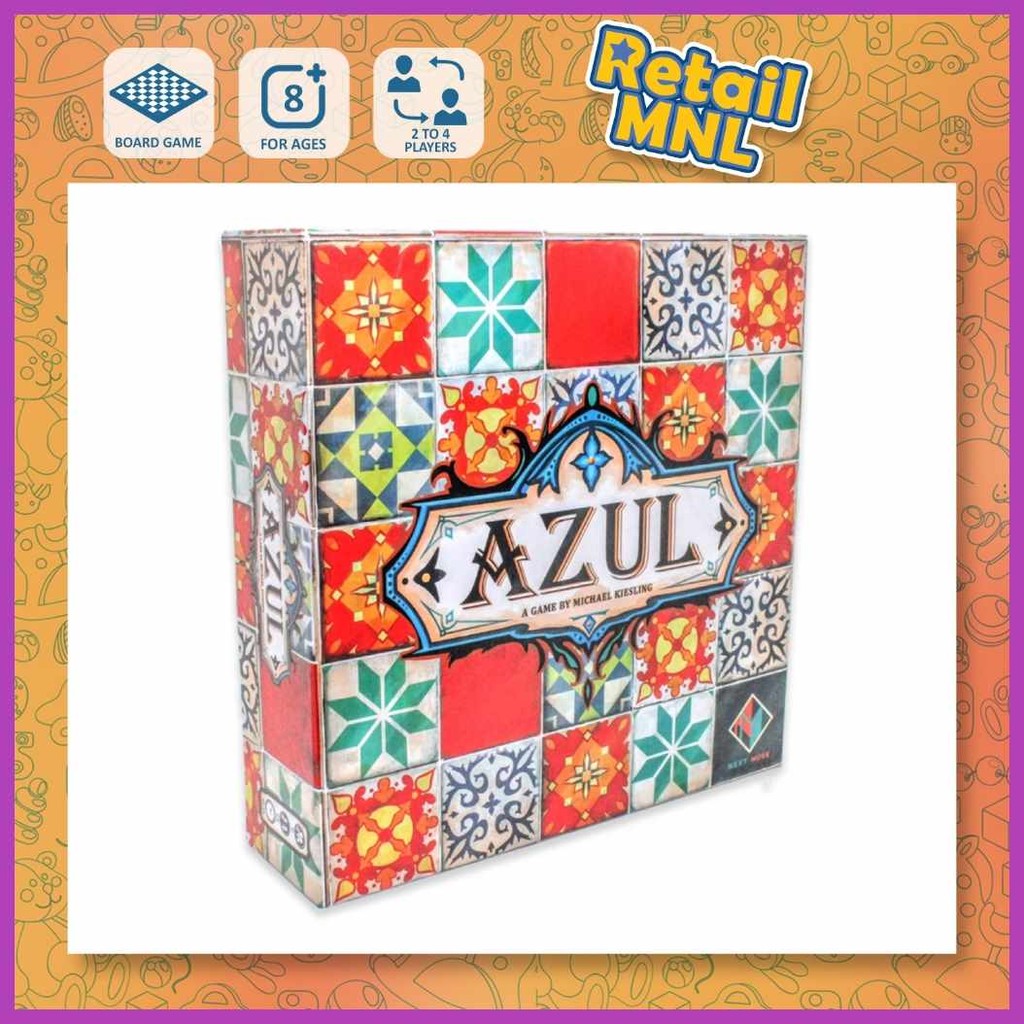Retailmnl Azul Board Game Strategic Game (English Version) | Shopee ...