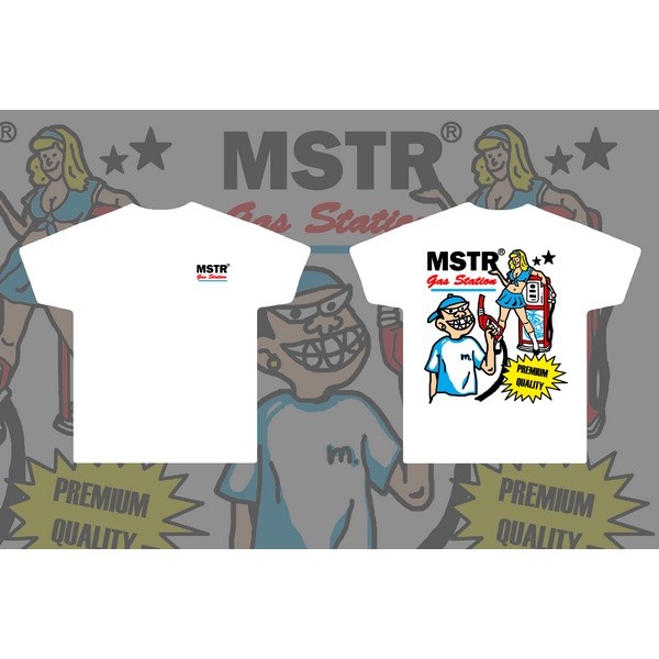 MSTR CO. - Q1 COLLECTION GAZ Men T-Shirt (White) | Shopee Philippines