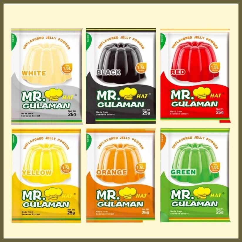 Mr. Gulaman Unflavored Jelly Powder 25g | Shopee Philippines