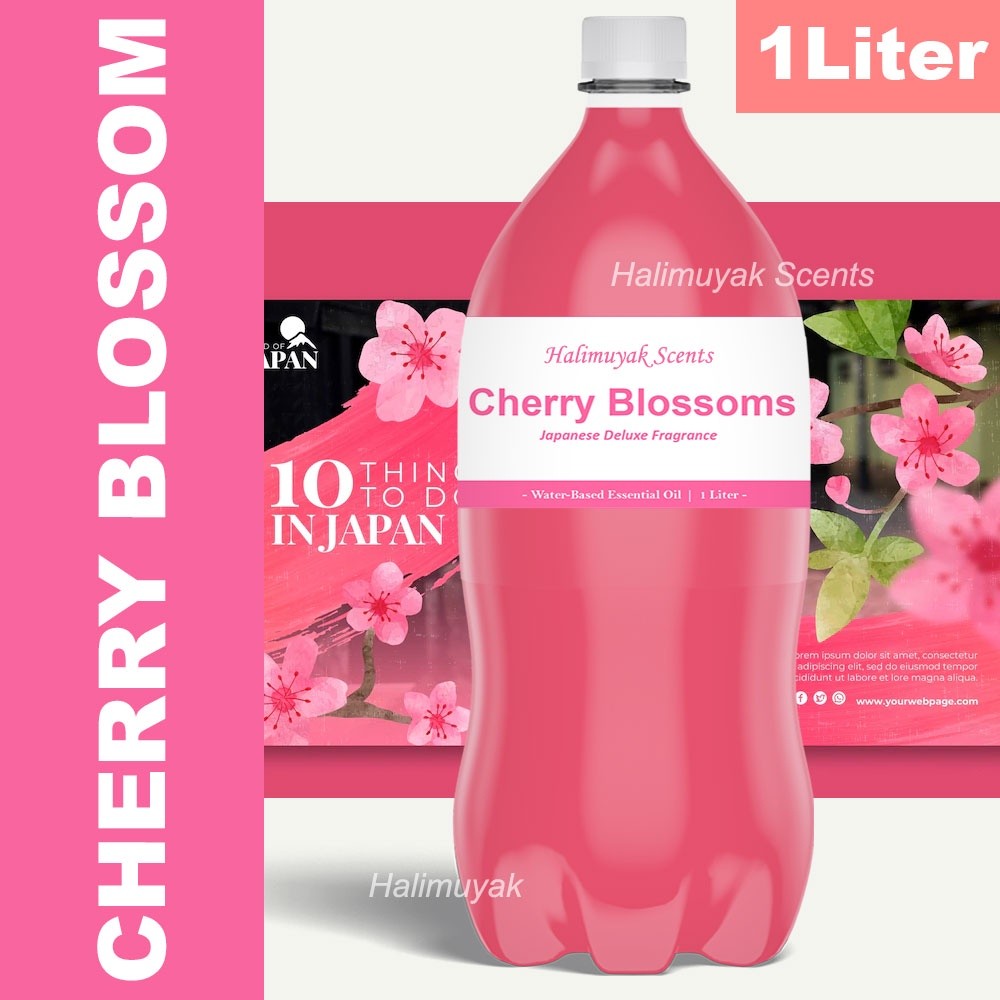 Halimuyak CHERRY BLOSSOMS Hotel Scent for Humidifier Diffuser Fragrance ...