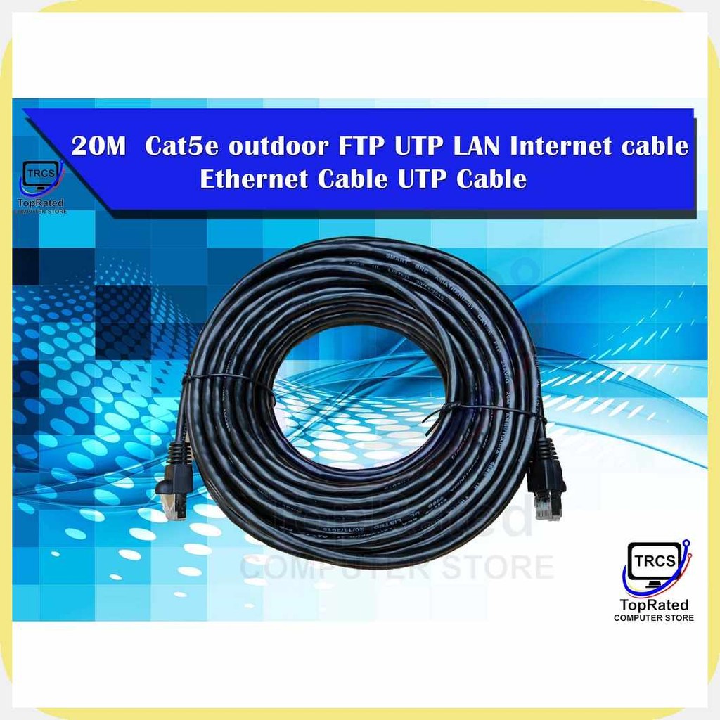 20M&W`pd/`e&Cat5e`G&outdoor`S&FTP`z&UTP`eK&LAN`gg&Internet cable ...