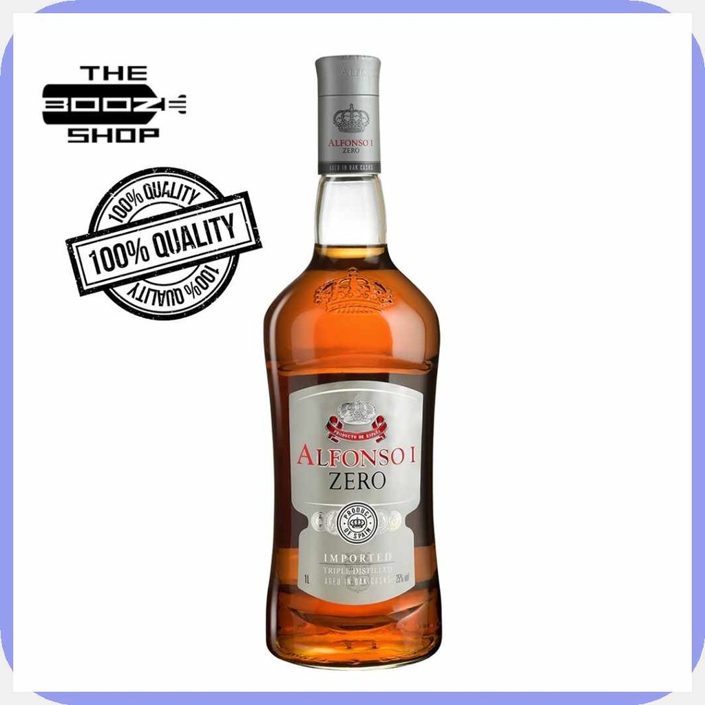 Alfonso Zero Brandy 1L | Shopee Philippines
