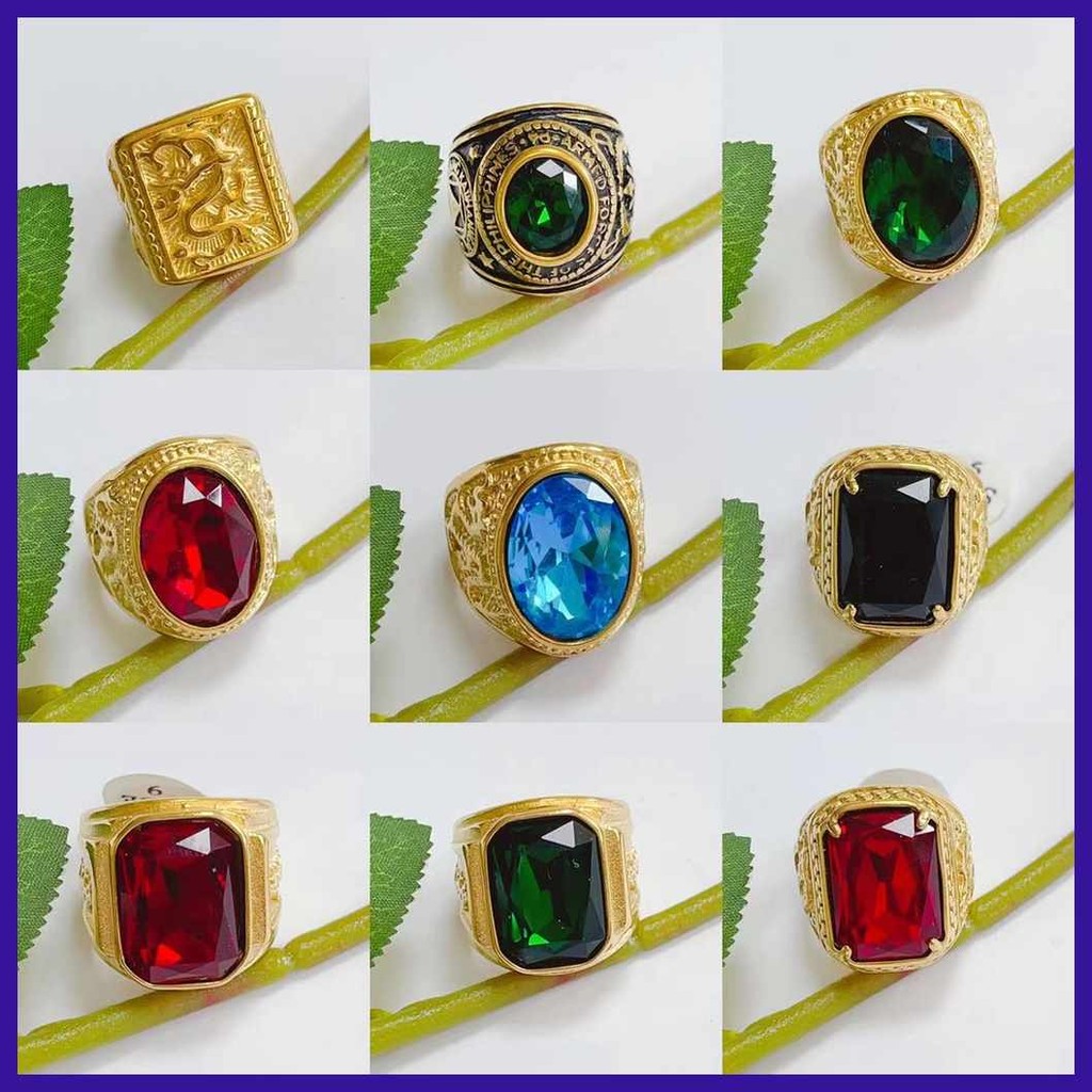 love fashion jewelry 24k gold plated ring bangkok sing sing for men ...