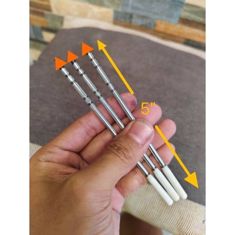Short Darts Tiksay Style 3pcs Set 5 Inches est | Shopee Philippines