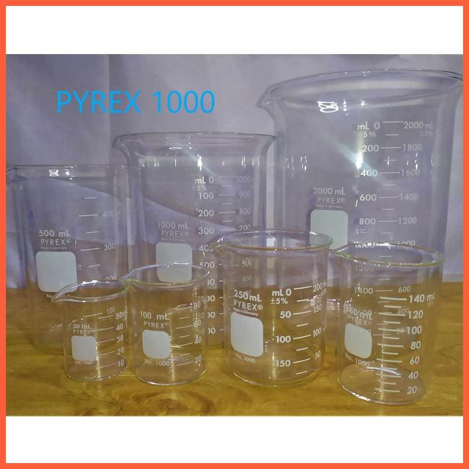 PYREX$xl$Py{Beaker$Fm/Glass,$ll/Small$jP/Sizes$pv/(10mL$LC/to%Hy:500mL ...