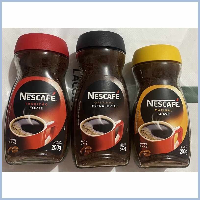 Nescafe)IS!Original&ST`Extraforte;IO`Matinal;ih`Suave;vV`100%;F`cafe;k ...