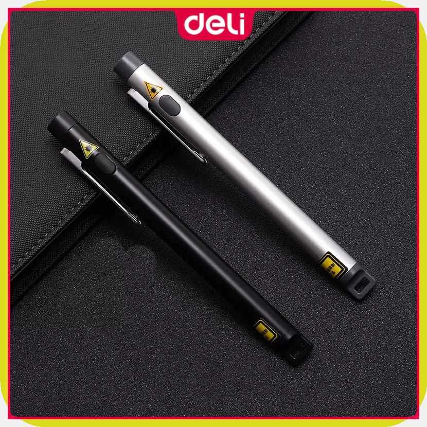 Deli Laser Pen Turning Pen Projector Pen Multi-function Electronic Red ...