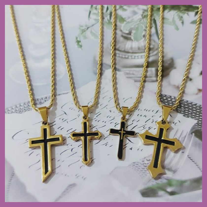 High*C^Quality+j%rope:DU_chain:cf_black:nb_cross:hb_Stainless:wG_Steel ...