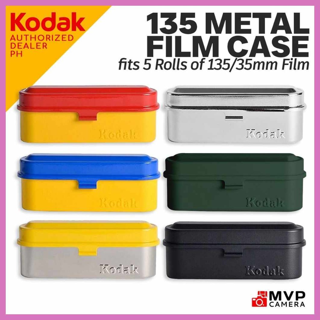 KODAK}fk)135{w$35mm?hm*Format~l*Metal}G)Film}I)Case}l)Canister}Q)Fits 5 ...