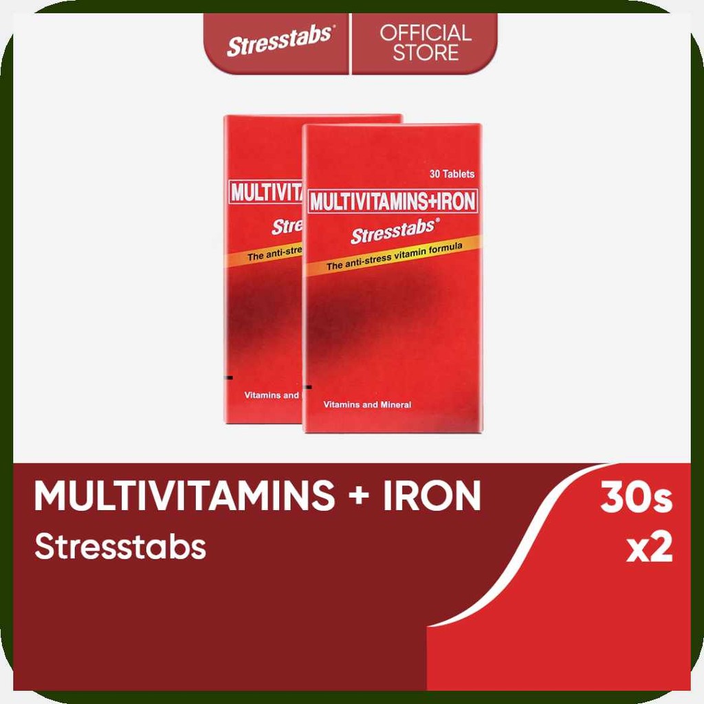 Stresstabs(D,MultivitaminsPH~+$Rm^Iron/eJ^30s/Zc^x2/oD^Fights/wr^Stress ...