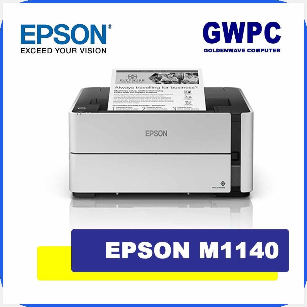 Epson@Gq,M1140*gN*EcoTank*NR?Monochrome*a?Ink)l>Tank)x>Printer | Shopee ...