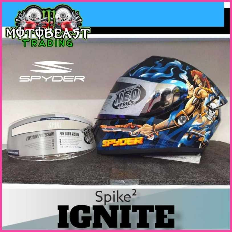 SPYDER{C)Spike$w!2&K`IGNITE;L`GD;c`Fullface;j{Helmet
