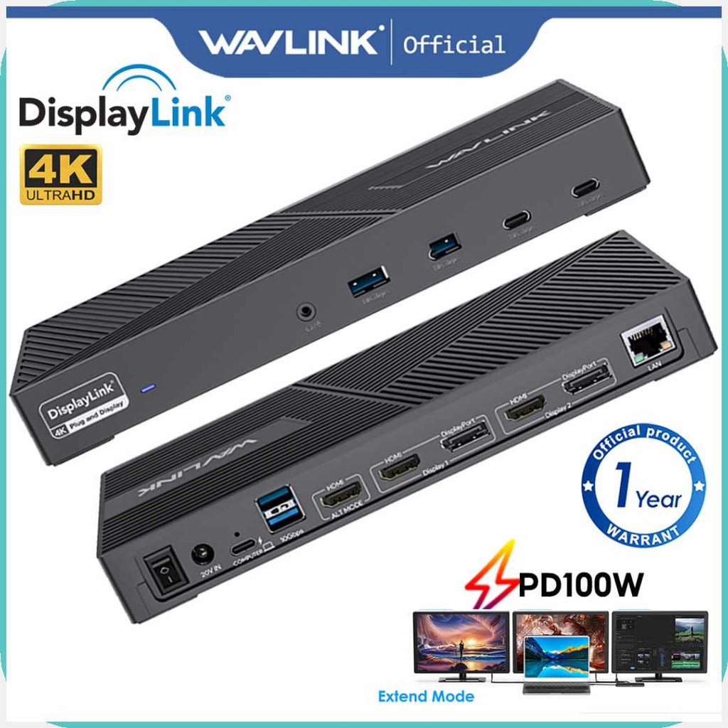 WavlinkUx?15@V&rV`1;ZP`Universal;ZM`Displaylink;PG`Docking;nO`Station ...