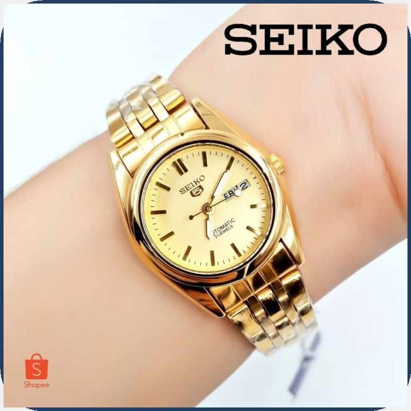Seiko-5 Automatic Hand Movement Women's Watch(BATTERY OPERATED ...