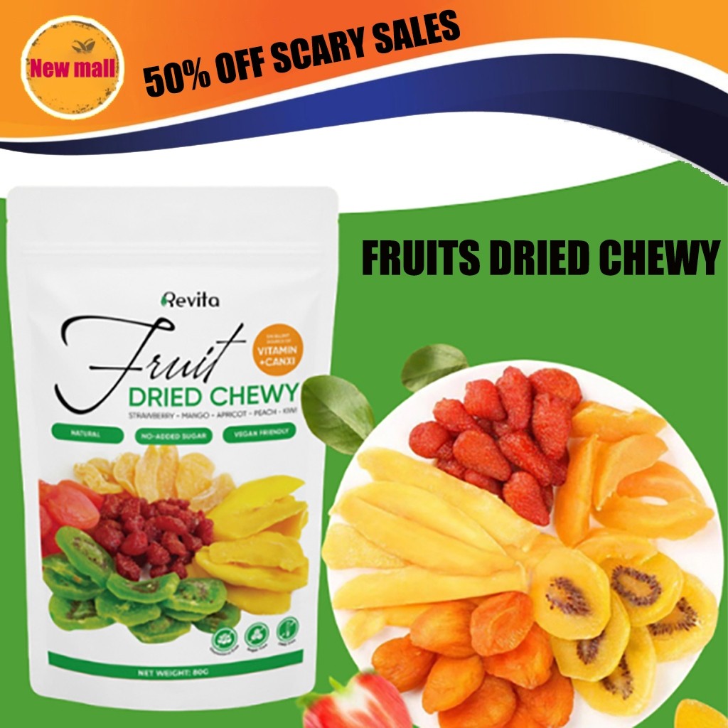 Dried Fruits Chewy 100% Vegan 5-in-1 Dried Fruits And Vegetables Dried ...