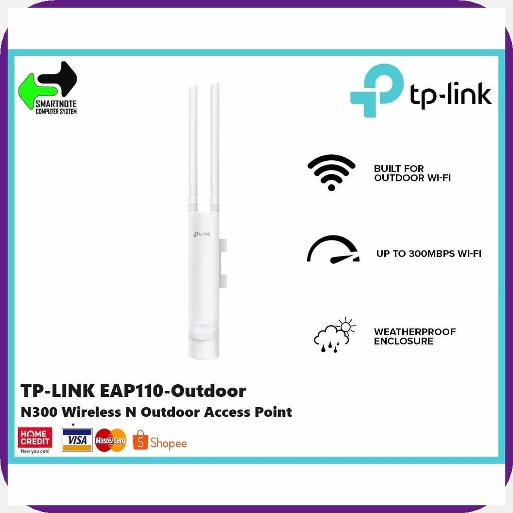TP-Link{k+EAP110-Outdoor#Np]300Mbps]BH#Wireless]Pw#N]Ms#Outdoor]Jc ...