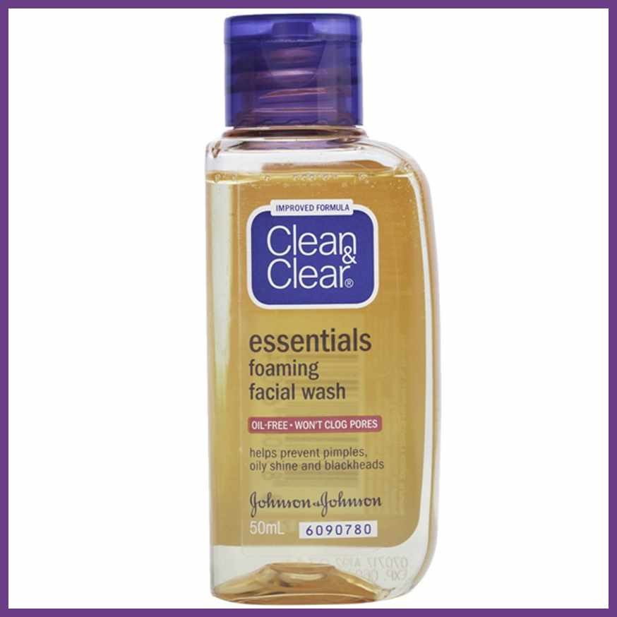 Clean,xJ/&{x/Clear~sn?Essentials*kt?Foaming*kX?Facial*H?Wash*Z?50mL ...