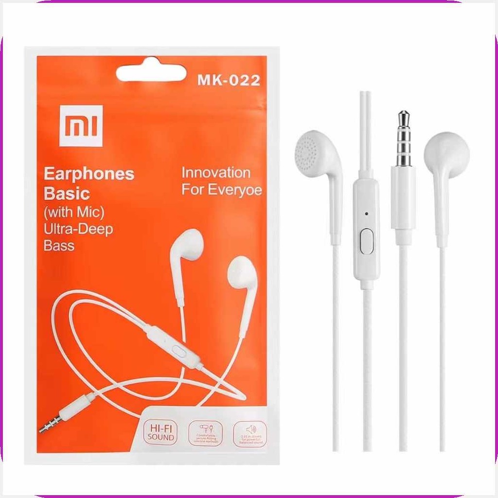 PinSan mi Xiaomi Universal Earphone ln Ear Headset 3.5MM Sports ...