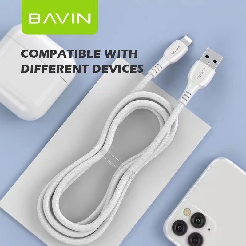 BAVIN 【CB221】2.4A USB Fast Charging Round Powerful Data Cable For ...