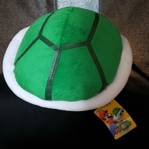 Super Mario "Super BIG Size Plush, Green Shell" with tag, about 420mm ...