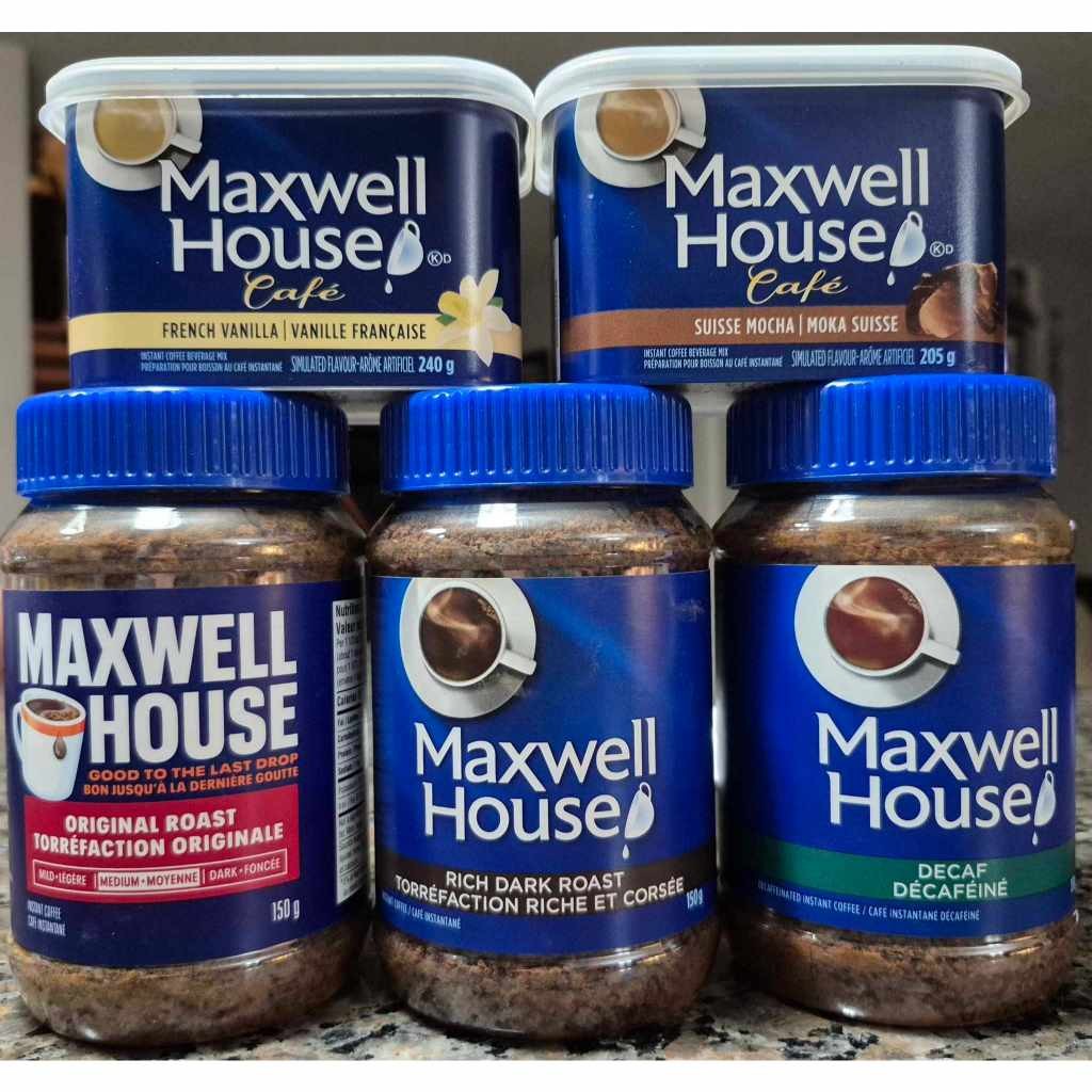 NEW|MF/and.cJ;ORIGINAL@v+- a,p+L+x+c+Maxwell House Instant Coffee 150g ...