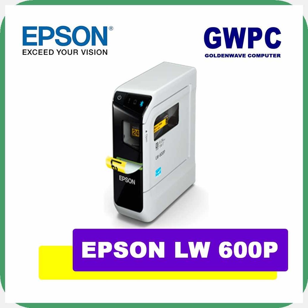 Epson`e;LabelWorks~DS`LW-600P;AM`Bluetooth;ww`PC-Connectable;Jc`Label ...
