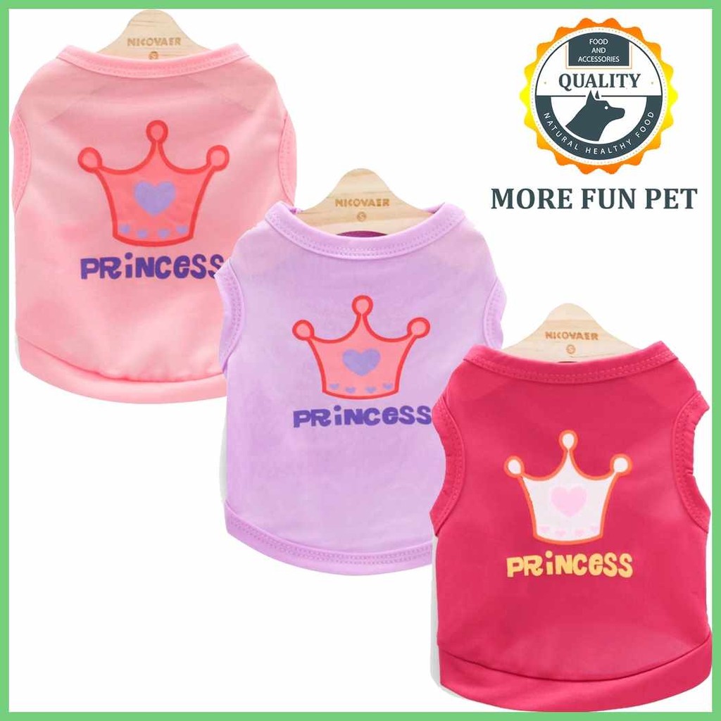 Pet(f#Vest+Z>Dog#E]Cat.I]Princess.Q^Letter/e^Crown/q^princes/F^T-shirt ...