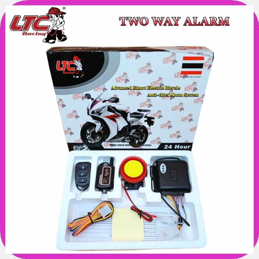 MOTORCYCLE TWO WAY ALARM SYSTEM ANTI-THEFT REMOTE CONTROL | Shopee ...